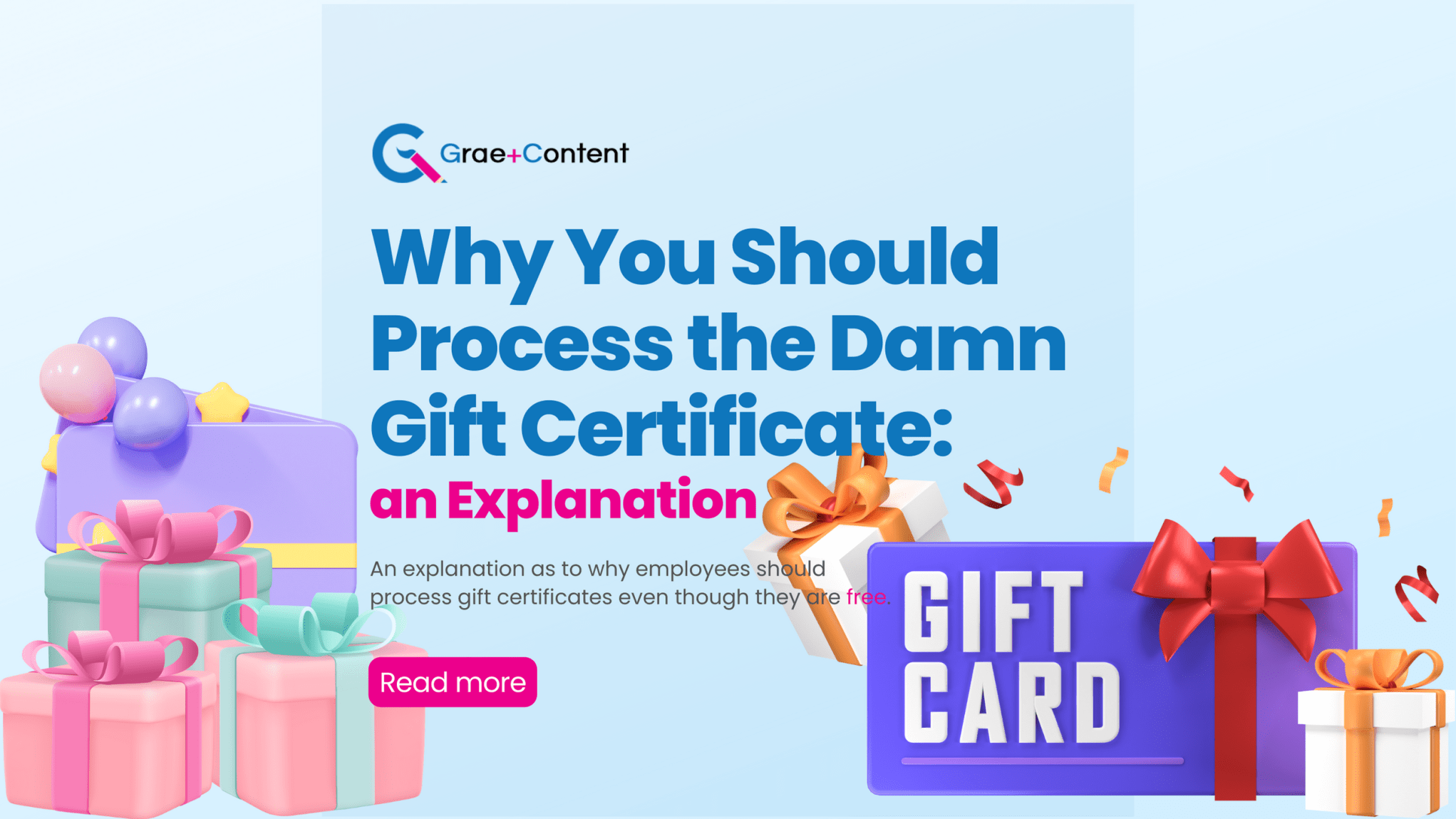 An Explanation on Why You Should Process the Damn Gift Certificate ...